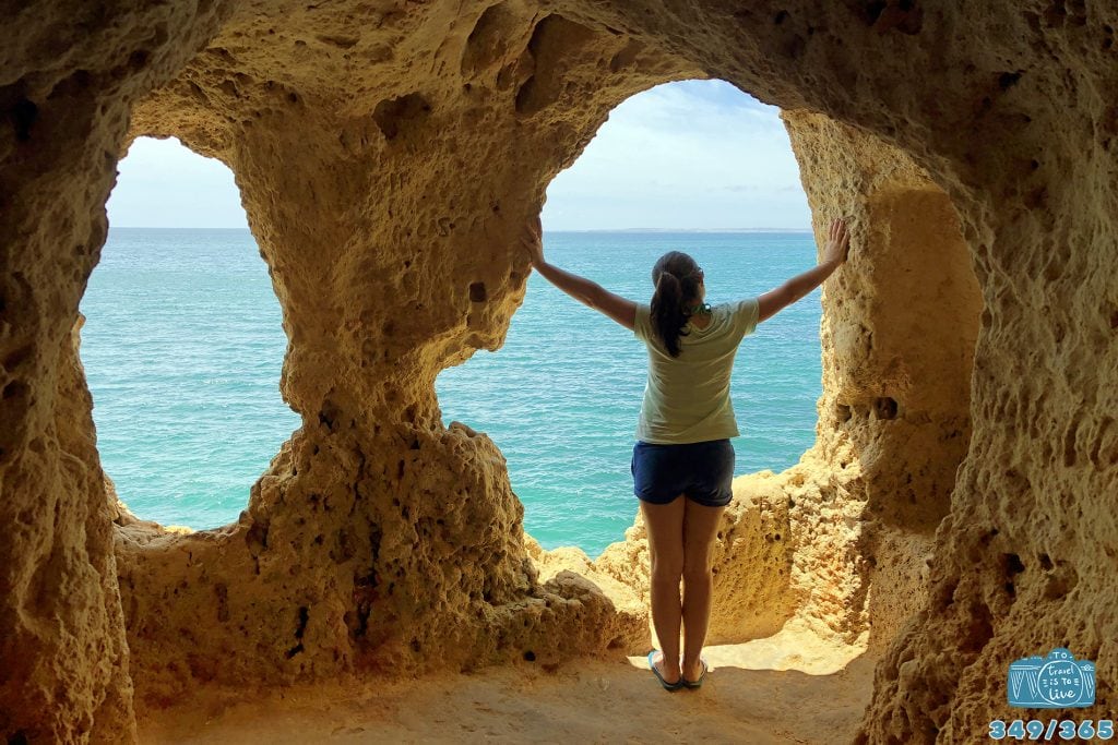Gruta da Boneca, Algar Seco, Algarve (349/365) - Espreitar o Mundo